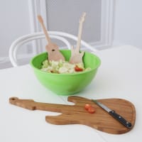 Planche à tapas bois d'acacia et ardoise 37x12x1,5cm TAPAS | Maisons du ...