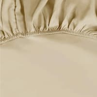 Lenzuolo Sotto Singolo con Angoli 100% Cotone Panna KLULK | Maisons du ...