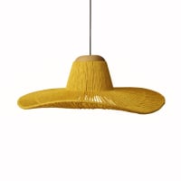 Lampada sospensione turchese altezza regolabile e paralume in tessuto ...