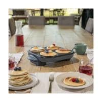 Airfryer 2 paniers noir en inox | Maisons du Monde