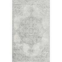 Alfombra Vintage Oriental Marfil/Gris 80x150 Vicky | Maisons du Monde