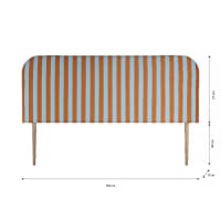 Kopfteil aus Teddy 160x120cm. Moon | Maisons du Monde