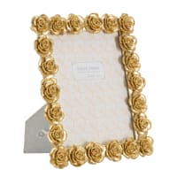 Cornice in resina dorata cm 25x2,5x30 Butterfly | Maisons du Monde