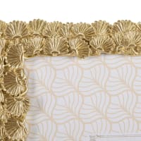 Cornice in resina dorata con foglie cm 21,8x1,8x27 Solis | Maisons du Monde