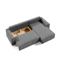 Ecksofa mit Cordbezug 5 Sitzer, Grün Sekwana l | Maisons du Monde