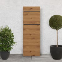 Cassetta postale da parete moderna antracite 37x11x37cm | Maisons du Monde