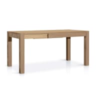 Tavolo da bar richiudibile in legno massiccio marrone 79 x 110 cm ...