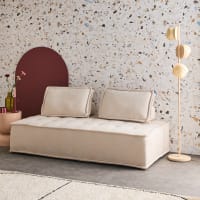 Méridienne pour canapé modulable gris charbon Neo Elementary | Maisons ...