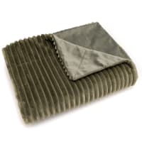 Plaid vert 150x200 cm RICKY | Maisons du Monde