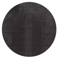 Tapis lavable et antidérapant, uni, vert foncé, 120 cm, rond Relax ...