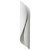 Applique moderno LED G9 doppio fascio luce alluminio bianco 60cm ...