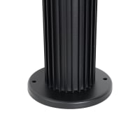 Lampada da terra da esterno in alluminio nero Baleno | Maisons du Monde