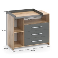 Table à langer et commode à langer | Maisons du Monde