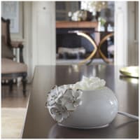 Diffuseur par Chaleur Douce en bois et métal - H25 cm Candelia ...