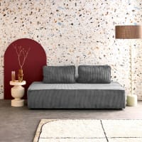 Méridienne pour canapé modulable gris charbon Neo Elementary | Maisons ...