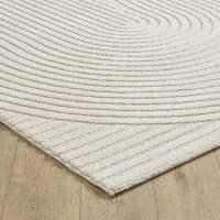 Tapis forme moderne bohème scandinave, crème, 160 x 230 cm Everest ...