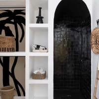 Papel pintado bohemio de alta gama 200 g 300x200 cm 4 tiras Boho ...