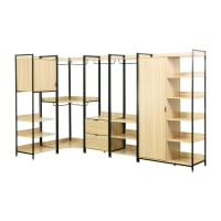 Vestidor módulo de 3 elementos, blanco Modulo | Maisons du Monde