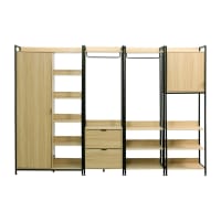 Vestidor módulo de 3 elementos, blanco Modulo | Maisons du Monde