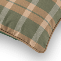 Set di 2 cuscini decorativi a righe marrone/beige Canna | Maisons du Monde