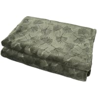 Manta navideña color verde árbolo navidad dos texturas 130x170 cm Abeto ...