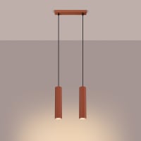 Regleta de techo moderno color oro vintage de 3 luces Asney | Maisons ...