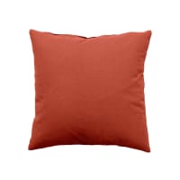 Coussin en coton motif brodé et franges bicolore 60x40 Hanahe | Maisons ...