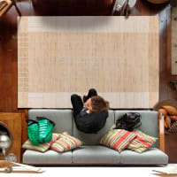 Tapis moderne beige/rouille 160x230 cm Beruti | Maisons du Monde