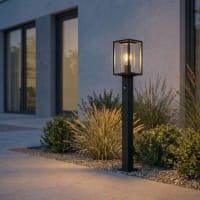 Luminaire extérieur en Aluminium Noir Siveta | Maisons du Monde