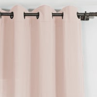 Rideau gaze de coton uni 140x300 cm | Maisons du Monde