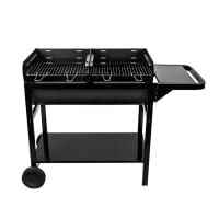 Barbecue avec plaque ronde, grill et support Efp57co | Maisons du Monde