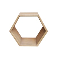 Estantes de madera hexagonales 3 unidades HEXAGONE | Maisons du Monde
