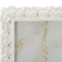 Cornice in metallo bianca cm 25x14,5x27,7 Heart | Maisons du Monde