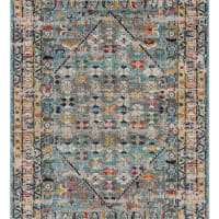 Tappeto 170x240cm in tessuto verde Persan | Maisons du Monde