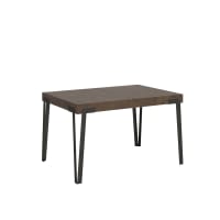 Table extensible effet bois noyer 90x160/264 cm Proxy evolution | Maisons du Monde