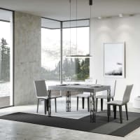 Table carrée en chêne 8 couverts teinte claire Taylor | Maisons du Monde