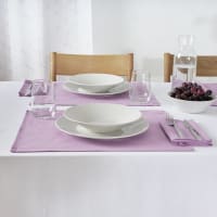 Set de table 100% lin fuchsia (x2) Vibrance | Maisons du Monde