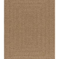 Tapis extérieur design jute intempéries - Nature - 80 x 250 cm Kansas ...