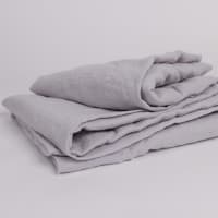 Drap housse lin lavé naturel 140x200x30 Camille | Maisons du Monde
