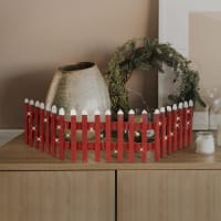 Pueblo de Navidad decorativo de madera multicolor 44*12*18cm | Maisons ...