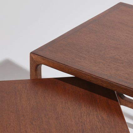 Bouts de canapé carrés en bois (x2) Josepho | Maisons du Monde