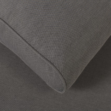 Coussins pour fauteuil de jardin en polyester recyclé gris foncé Isola ...