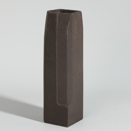 Jarrón de gres marrón, 32 cm Afder | Maisons du Monde