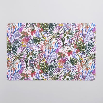 Set de table motifs végétaux multicolores Iris | Maisons du Monde