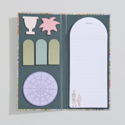 Bloc-notes e post-it multicolori Canopée | Maisons du Monde