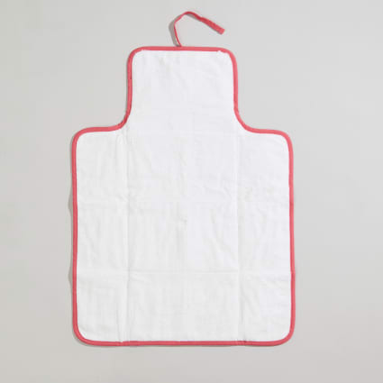 Fasciatoio per neonati nomade color ocra con motivi floreali gialli e ...