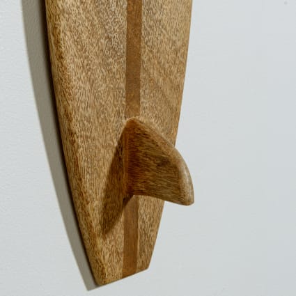 Set di 2 decorazioni da parete a forma di tavola da surf in legno di ...