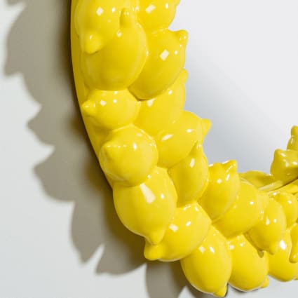 Gele hars citroen spiegel D57 Limoni | Maisons du Monde
