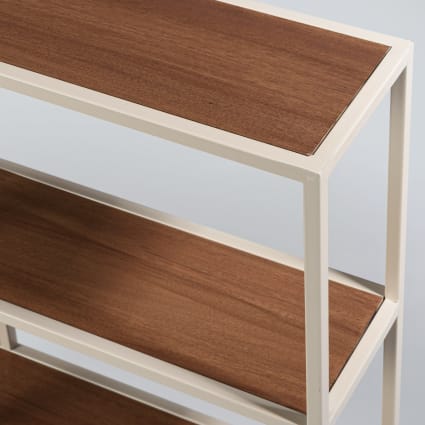 Scaffale in ferro battuto beige Joshua | Maisons du Monde