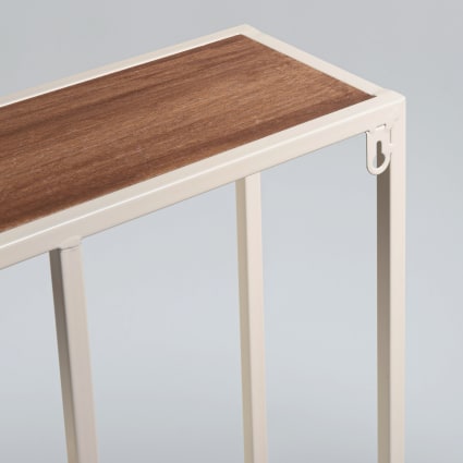 Scaffale in ferro battuto beige Joshua | Maisons du Monde